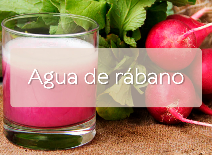 Agua de rábano